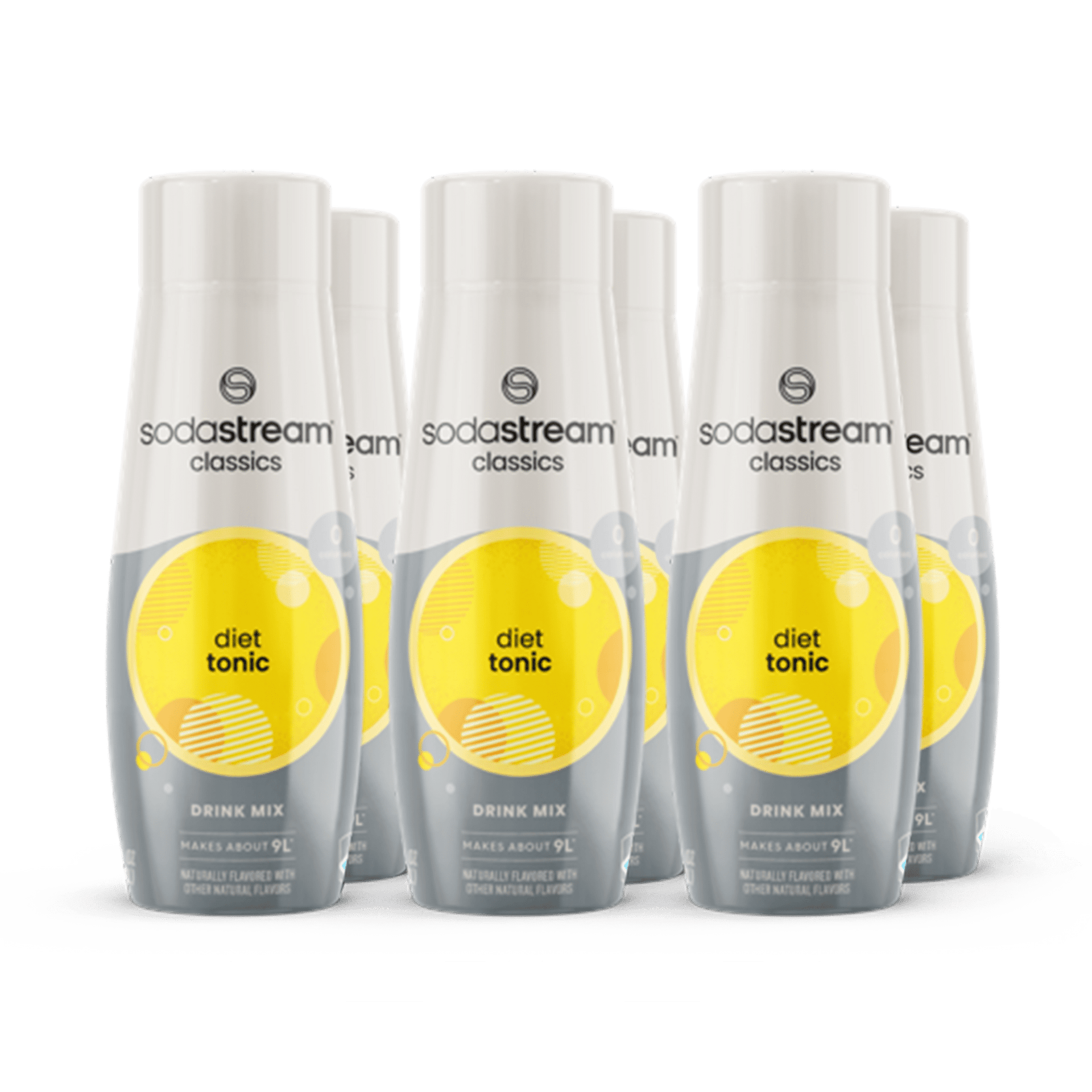 6-pack Diet Tonic 440ml Syrup Flavour – SodaStream UK