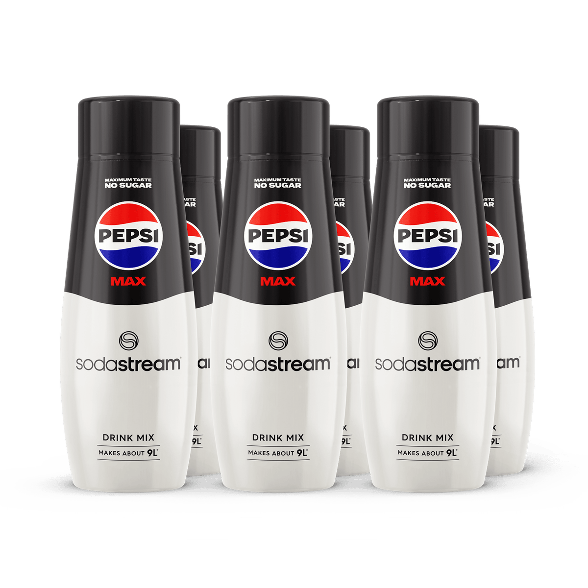 Pepsi Max 6-pack Syrup Flavour – SodaStream UK