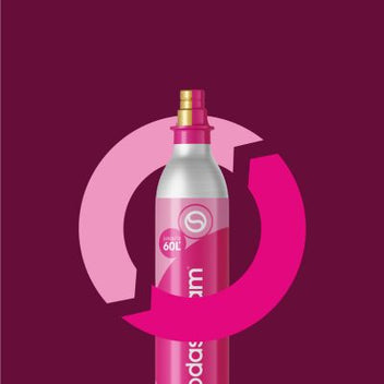 Sodastream Fizz & Go™ Insulated Stainless Steel Sparkling Water Bottle ...