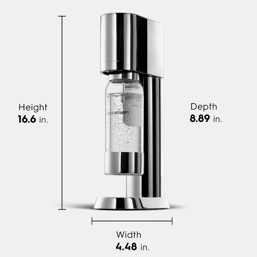 SodaStream Enso - Stainless Steel Premium Sparkling Water Maker ...